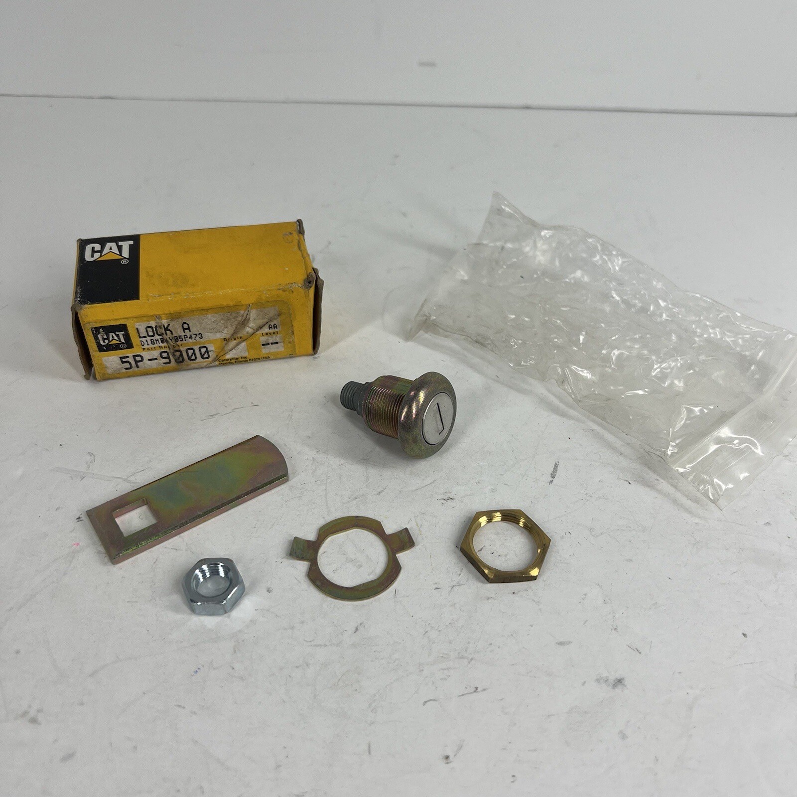 CAT Caterpillar 5P-9000 LOCK ASSEMBLY CYLINDER (TA55MS) for sale online ...