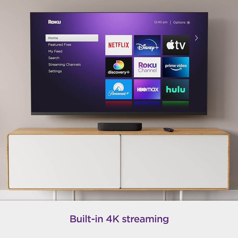 Roku Streambar & Wireless Bass Premium (USED) 829610004907| eBay