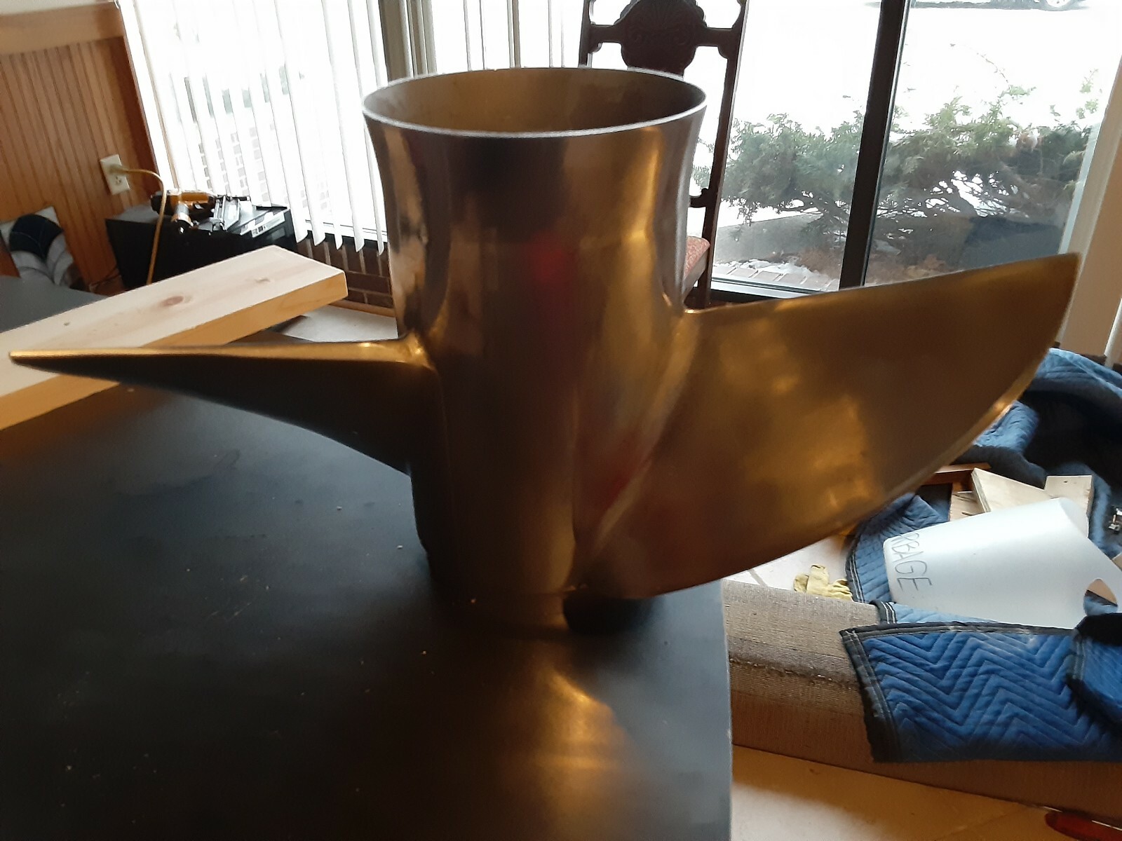 Quicksilver Stainless Cleaver Prop A5 23P | eBay