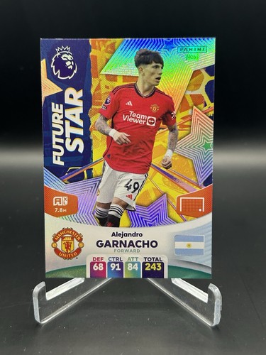 2023-24 Panini Adrenalyn XL Premier League Alejandro Garnacho Future ...