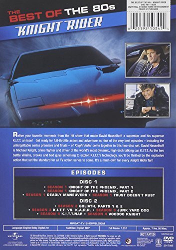 The Best of the '80s: Knight Rider [DVD] | eBay