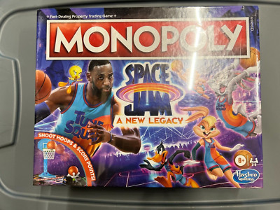 Monopoly: Space Jam A New Legacy Edition Board Game - LeBron James ...