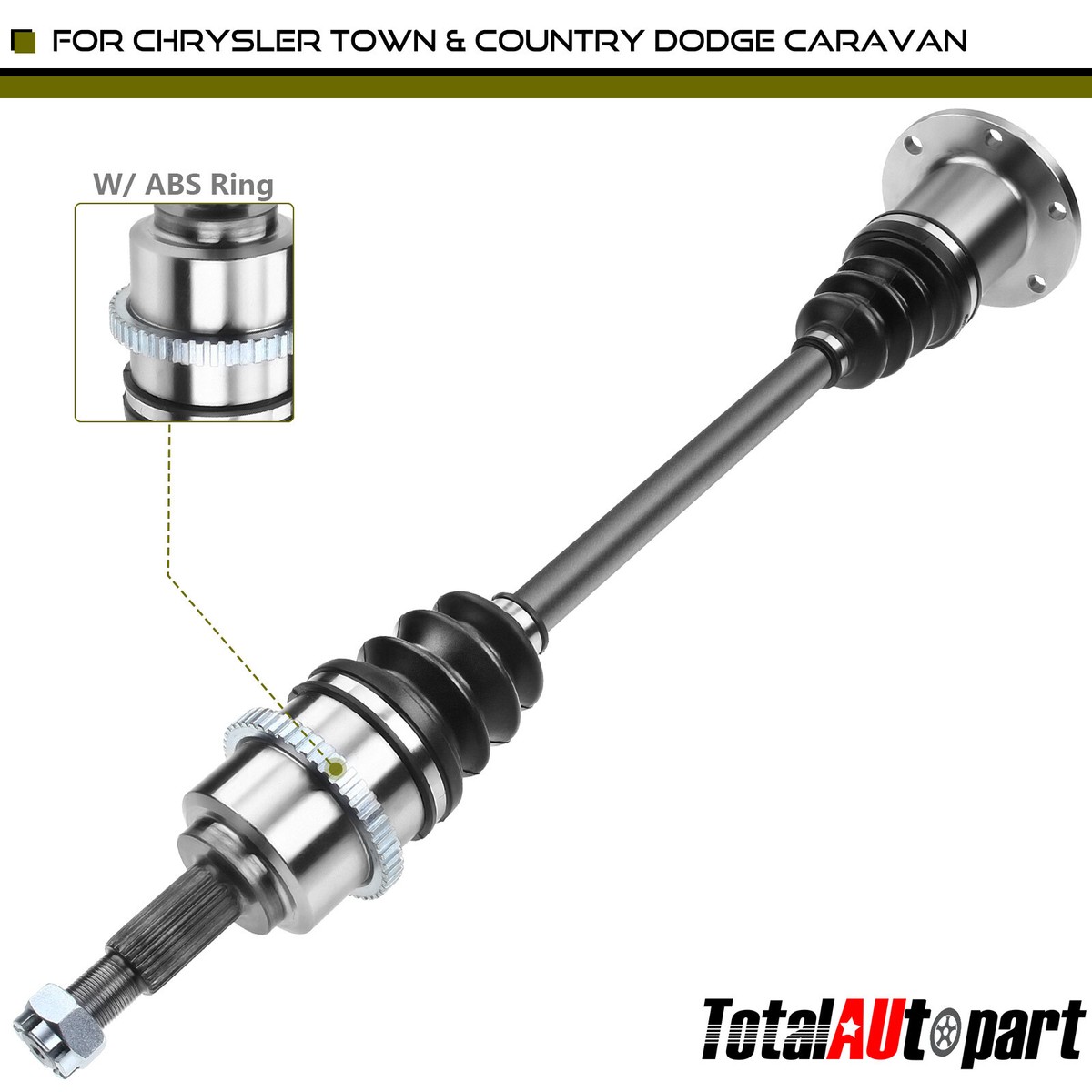 3.5L V6 FWD Axle Replacement A-Premium CV Axle Shaft Set - Front Left ...