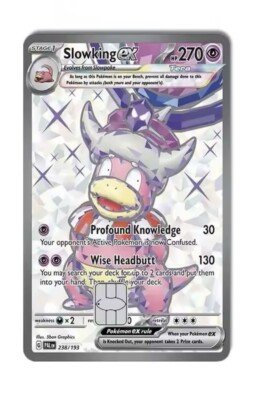 Slowking EX Pokemon Edition Credit Debit Card Skin Decal Sticker Small ...