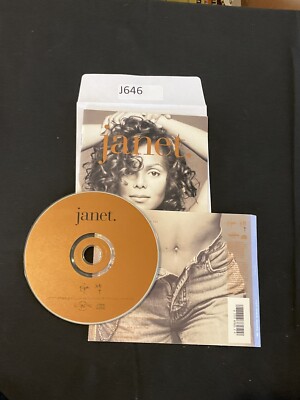 Janet by Janet Jackson (CD, 1993) NO CASE#J646 77778782520| eBay
