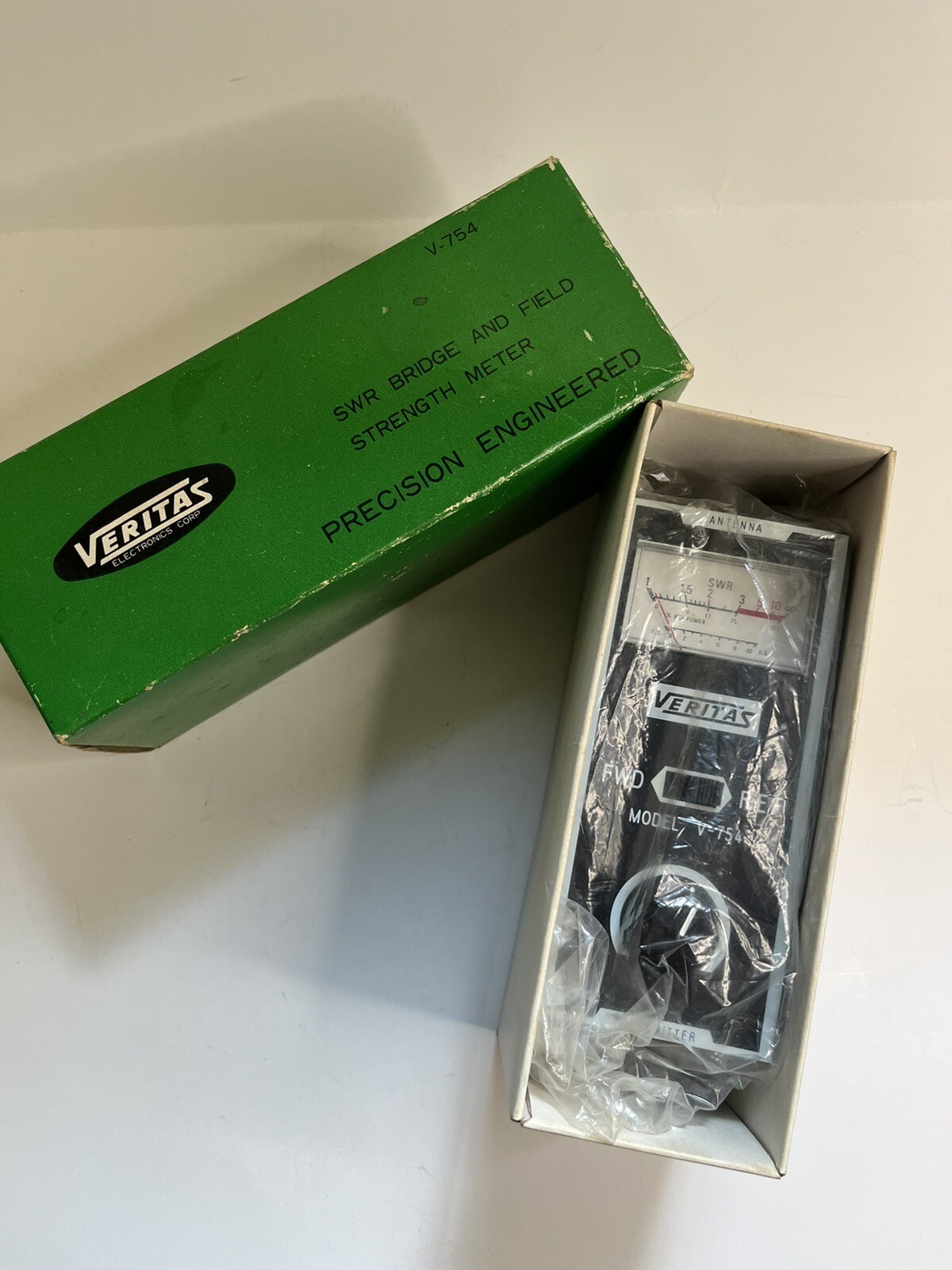 Veritas Vintage V754 SWR STANDING WAVE Bridge & Field Strength Meter | eBay
