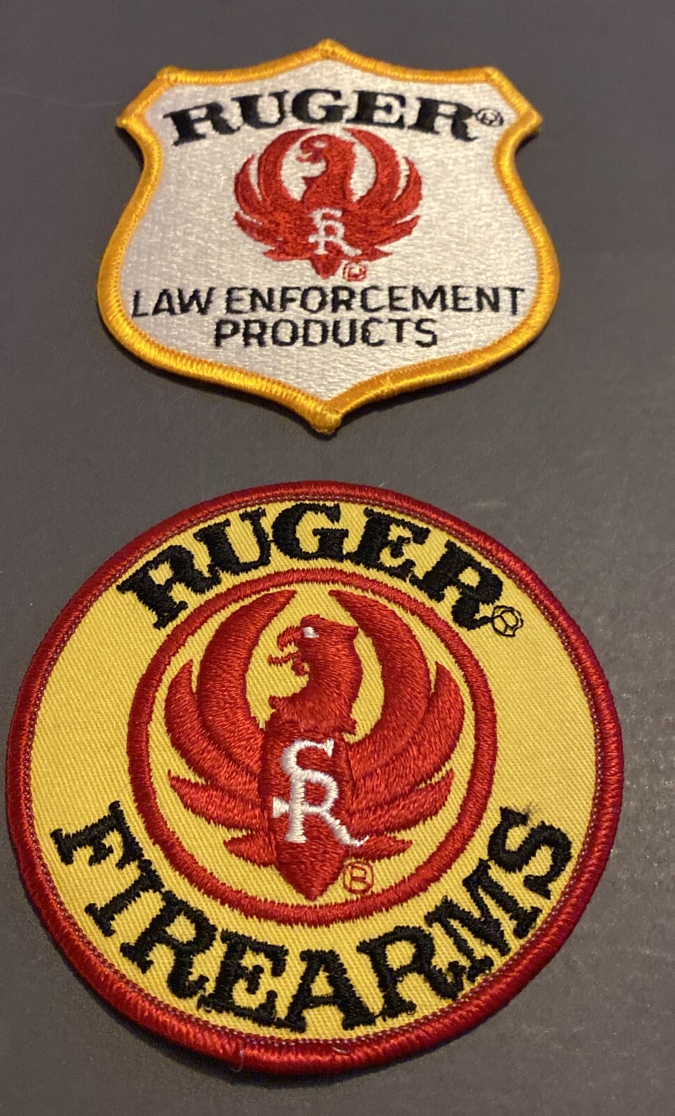 VTG Lot Of 2 RUGER Iron On Shooting Patches | eBay