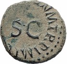 CLAUDIUS Authentic 42AD Rome Food MODIUS Original Ancient Roman Coin ...