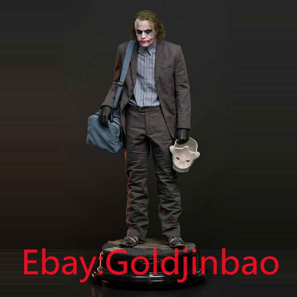 JND Studio Joker Model PU Pre-order 1/3 Scale Bank robber Statue Rooted ...