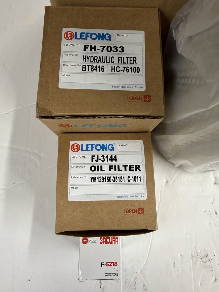 TONNISI Service Filter Kit Compatible with TYM Tractor T474 HST - Fuel ...