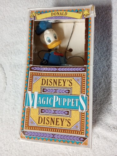 Disney's Magic Puppets Donald Duck Marionette 6" New In Opened Box | eBay