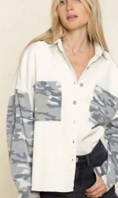 POL Oversized Shacket | eBay