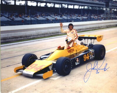 JOHNNY PARSONS JR Vatis Finley Offy AUTOGRAPHED INDY 500 8 X 10 PHOTO ...