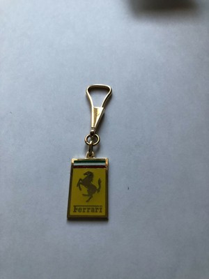 14kt Yellow Gold Italian Ferrari Keychain Brand New | eBay