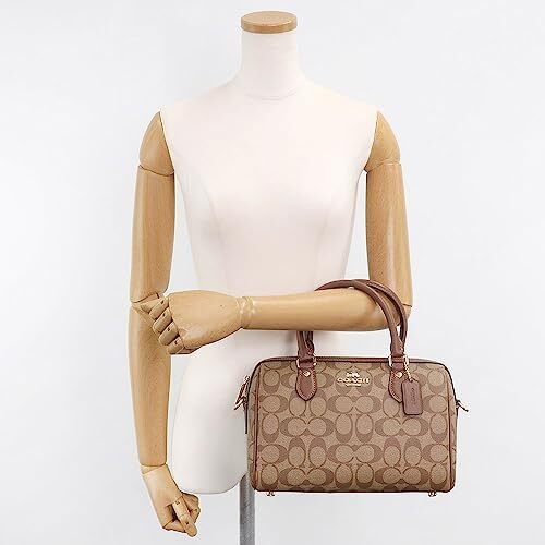 Coach Rowan Satchel Signature CH280 IME74 Khaki Saddle | eBay