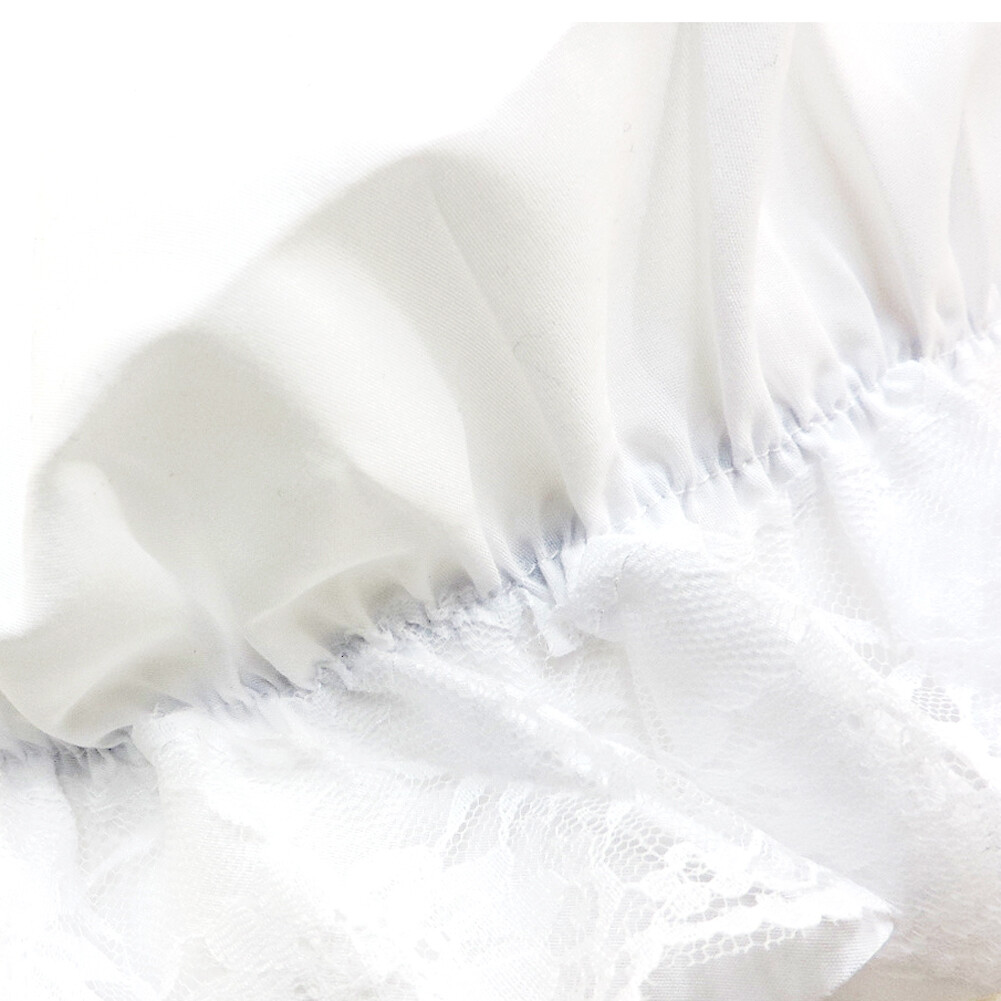 1700'S Style White Colonial Mob Maid Hat Cap Costume Bonnet Lady Wench ...