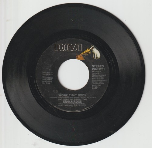 DIANA ROSS: WORK THAT BODY/TWO CAN MAKE IT VG+ PB-13201 45 RPM | eBay