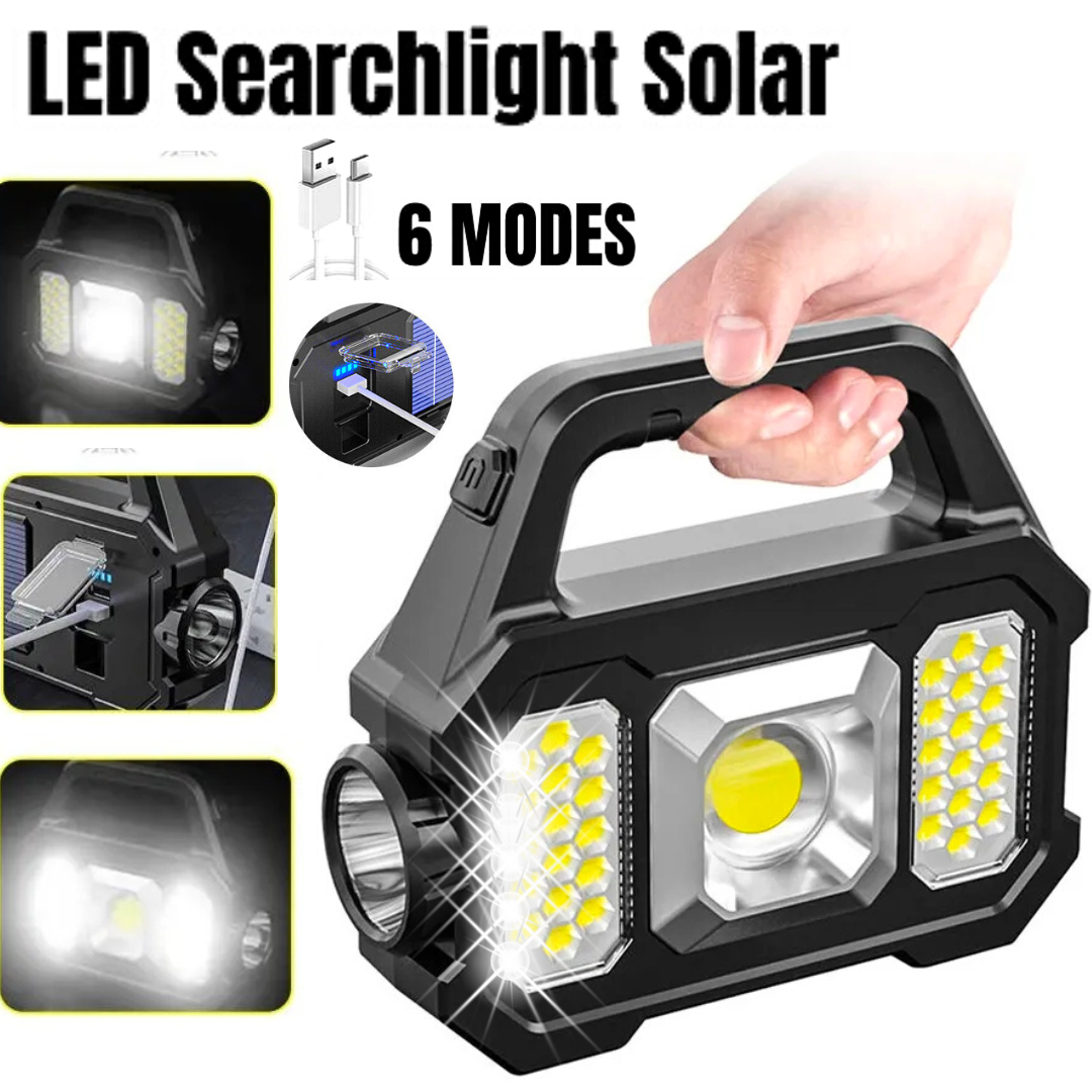 Linterna Solar&USB Reflector Para Acampar Pescar Cazar Lampara ...