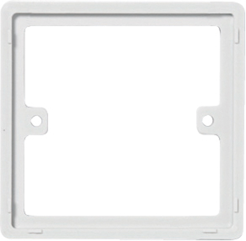 BG 817 White 1 Gang Square 10mm Socket Switch Back Box Spacer Plate ...