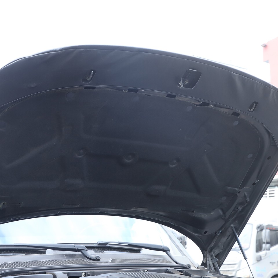 Pu Leather Hood Shield Bug Stone Deflector Fits Land Rover LR3 LR4 2004 ...