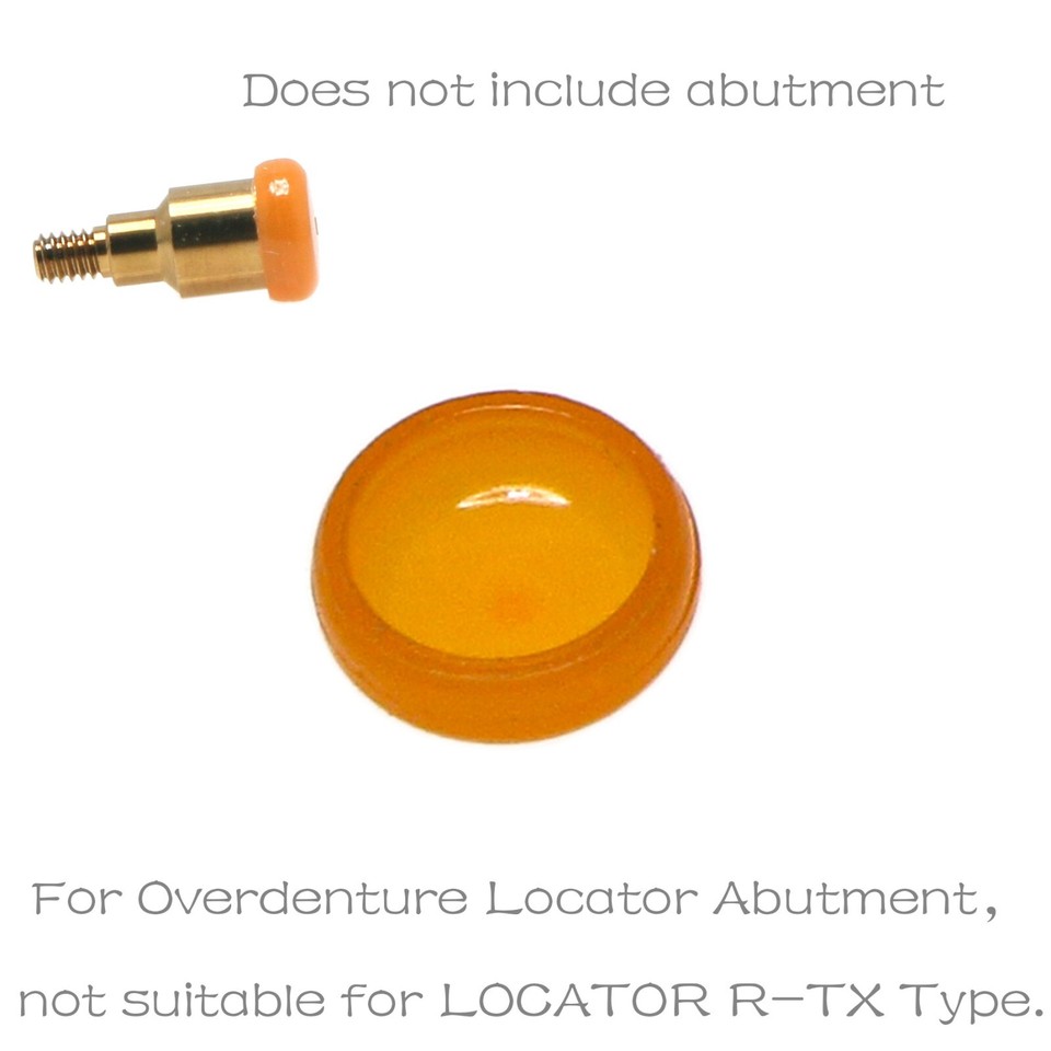 12Pcs US Dental Implants standard Locator Abutment Overdenture Male Cap ...