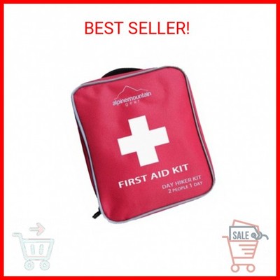 First Aid Kit, Day Kit 2-Person First Aid - Compact Emergency Medical ...
