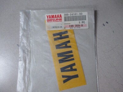 NOS Yamaha OEM Fuel Tank Emblem 79-81 DT100 81 DT175 81-83 DT80 388 ...