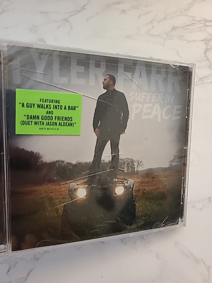NEW Sealed (case damage) Tyler Farr Suffer in Peace CD 2015 Sony 11 ...