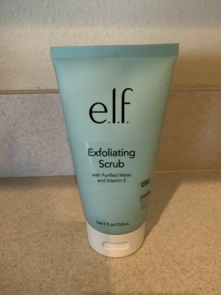ELF Exfoliating Scrub With Purified Water/vitamin E Paraben/sulfate for ...