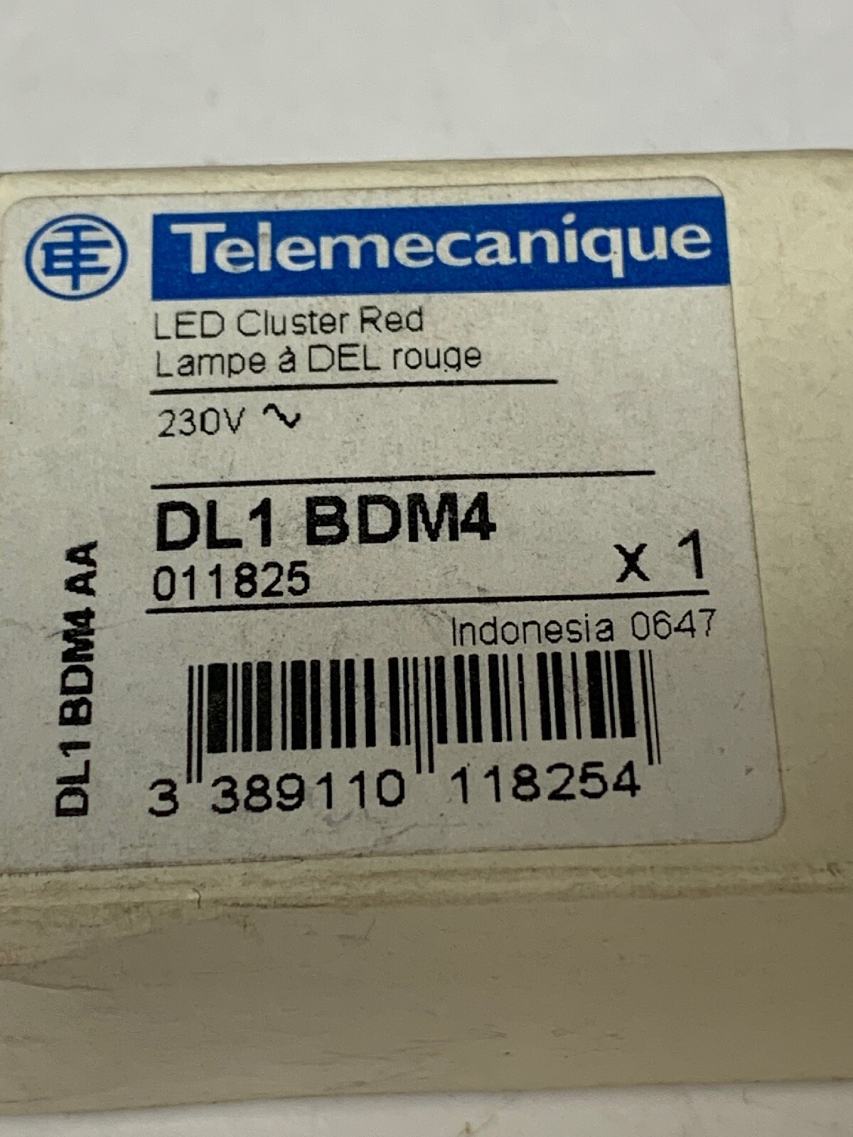 SCHNEIDER LED CLUSTER 230V RED DL1 BDM4 | eBay