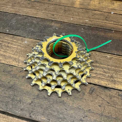 Vintage Shimano Uniglide Cassette 6s 24 Tooth 6 Speed 13 24t Gold 80s ...