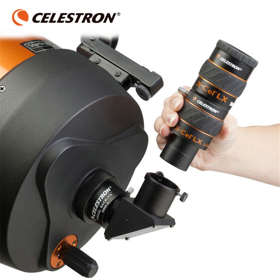 1.25 Inch Celestron X-Cel LX 2x Barlow Lens for Astronomical Telescope ...