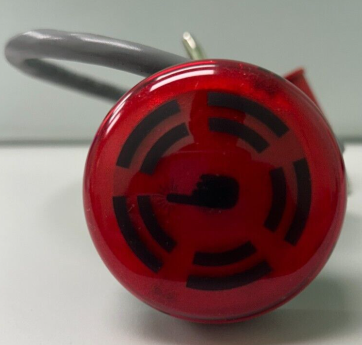 Werma 450.100.55 EM Continuous Tone LED Buzzer 24VDC - Red for sale ...