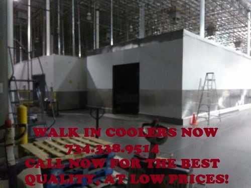 Walk-In Freezer 18'W x 20'D x 10'H Supermarket, Butcher, Bakery, Bar ...