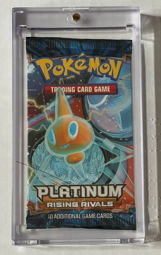 Pokemon Platinum RISING RIVALS Booster Pack SEALED With Acrylic Case⚡ ...