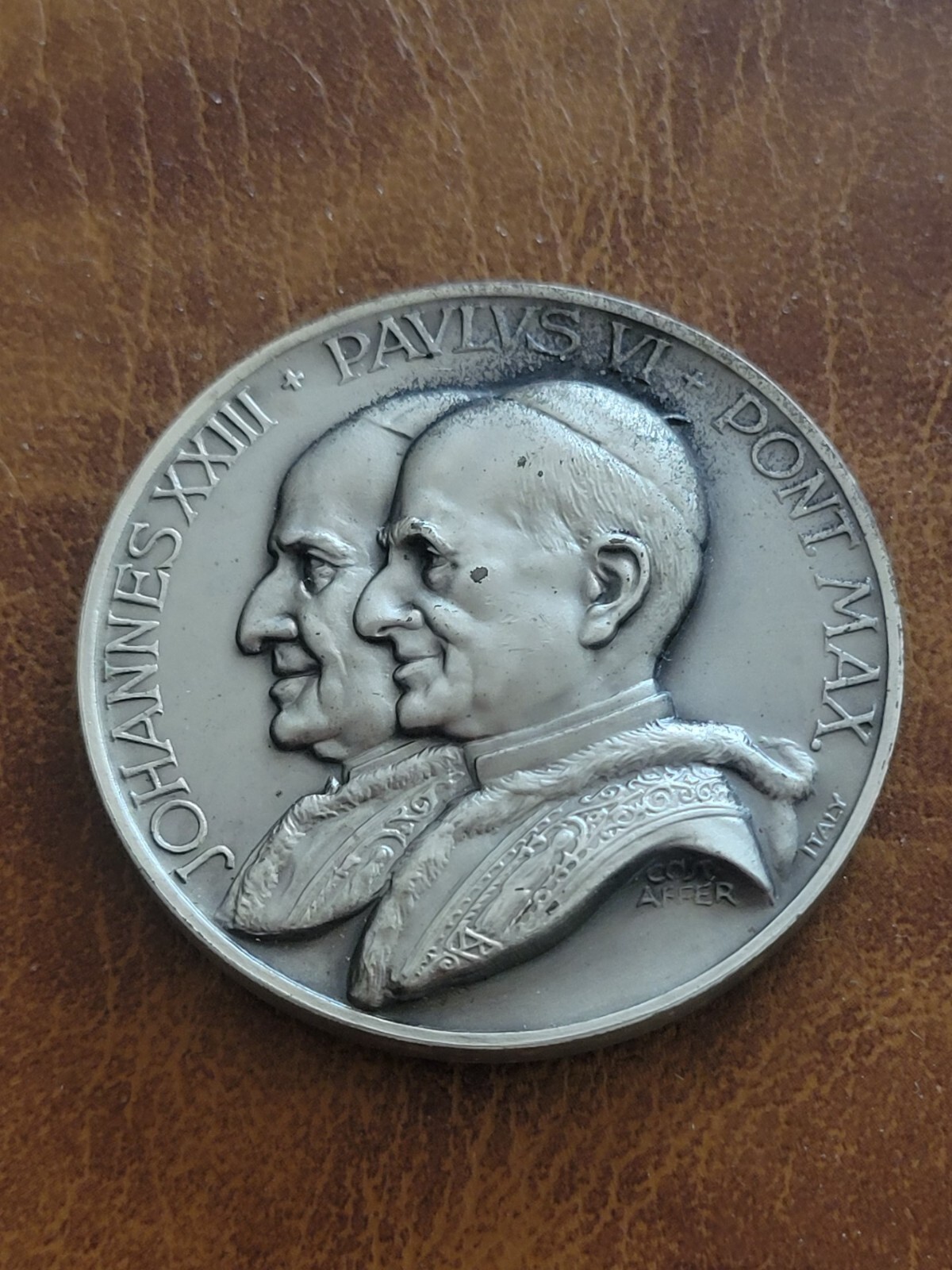 Vintage Vatican Medallion Pope Paulus VI Johannes XXIII | eBay
