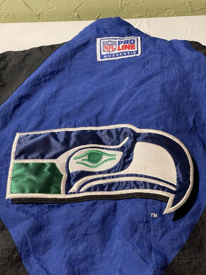 Vintage Reebok Pro Line Seattle Seahawks Jacket Large NFL | eBay