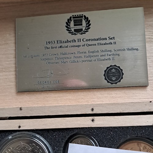 1953 10 Coin Proof Coins In Presentation Box Only The 300th Number ...