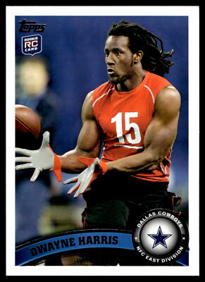 2011 Topps #386 Dwayne Harris Rookie Dallas Cowboys | eBay