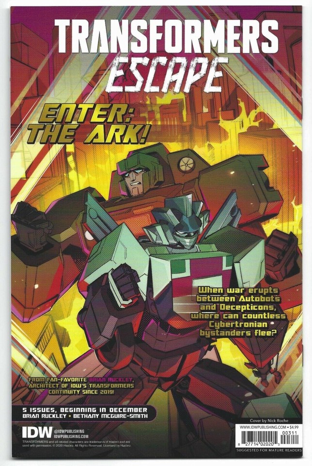 Scarenthood #3 2020 Unread 1st Print Nick Roche Cover IDW Comic Chris O ...