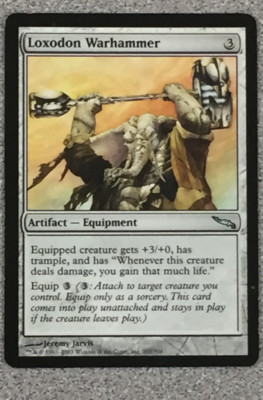 MTG - LOXODON WARHAMMER 1X - MIRRODIN - UNCOMMON - ARTIFACT - LP | eBay