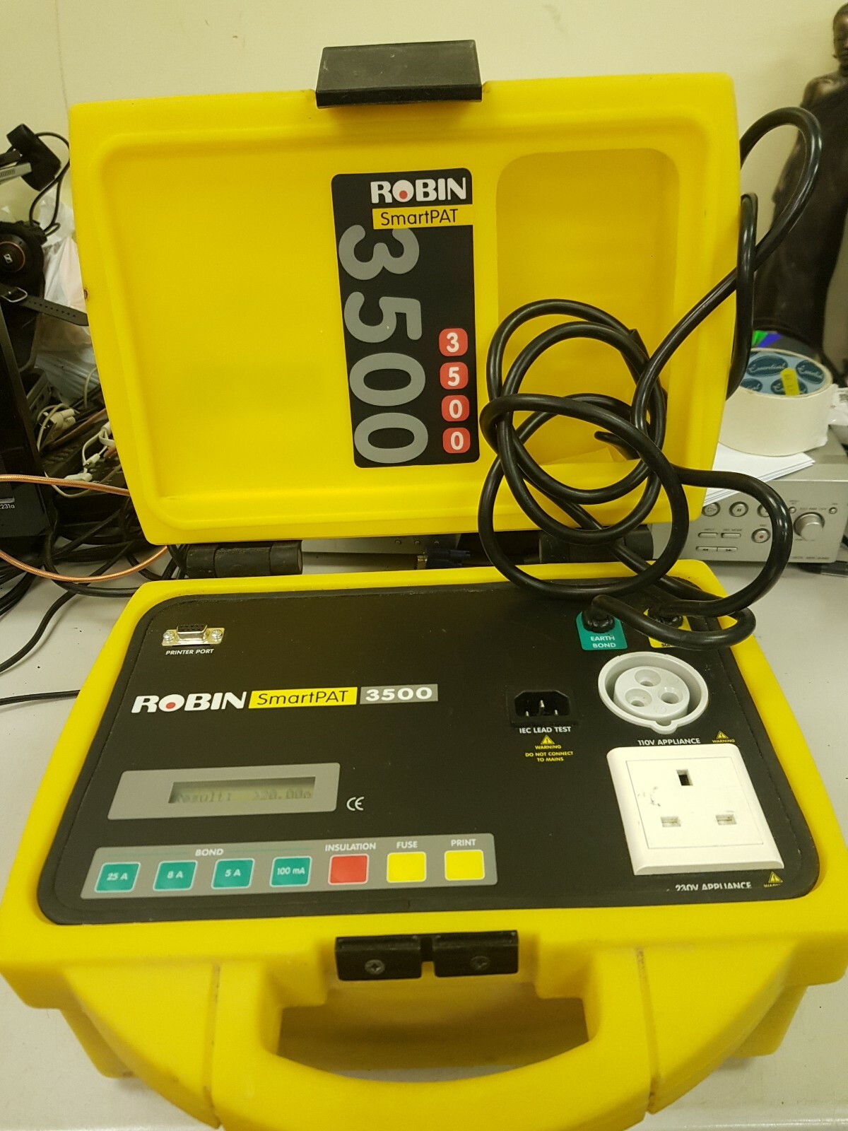Robin SmartPAT 3500 Portable Appliance Tester. NOT FULLY TESTED. | eBay UK