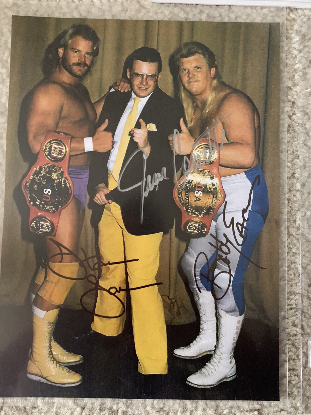Jim Cornette The Midnight Express Scrapbook Book Signed Figure Bobby ...