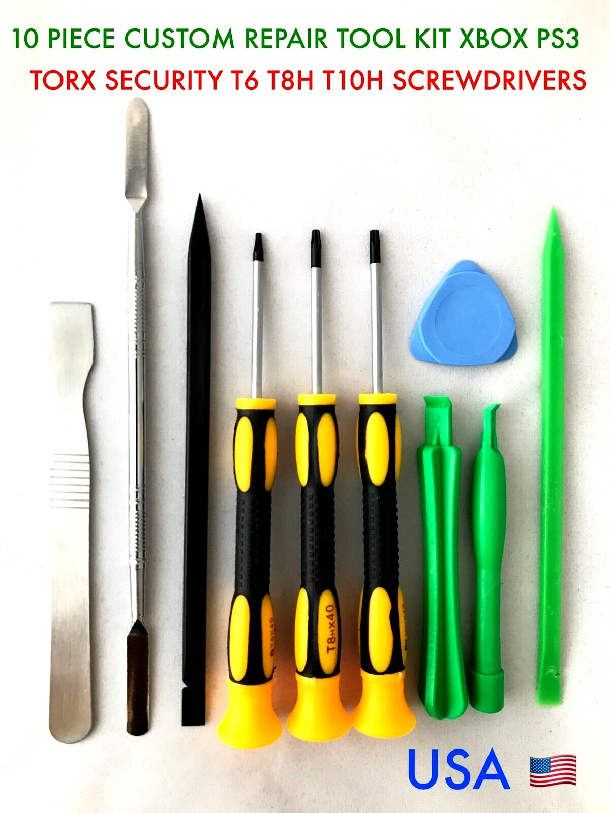 T6 TR8 T10H Screwdriver Set for Xbox One Xbox 360 Controller PS3 Repair ...