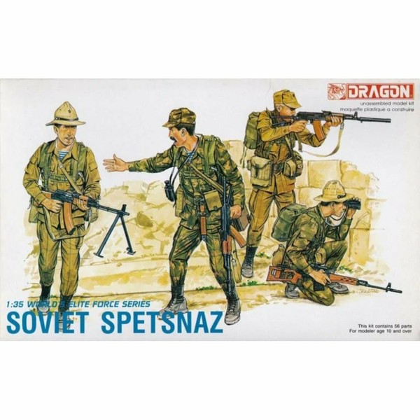 Dragon Models 3002 Soviet Spetsnaz 1 35 Model Kit for sale online | eBay