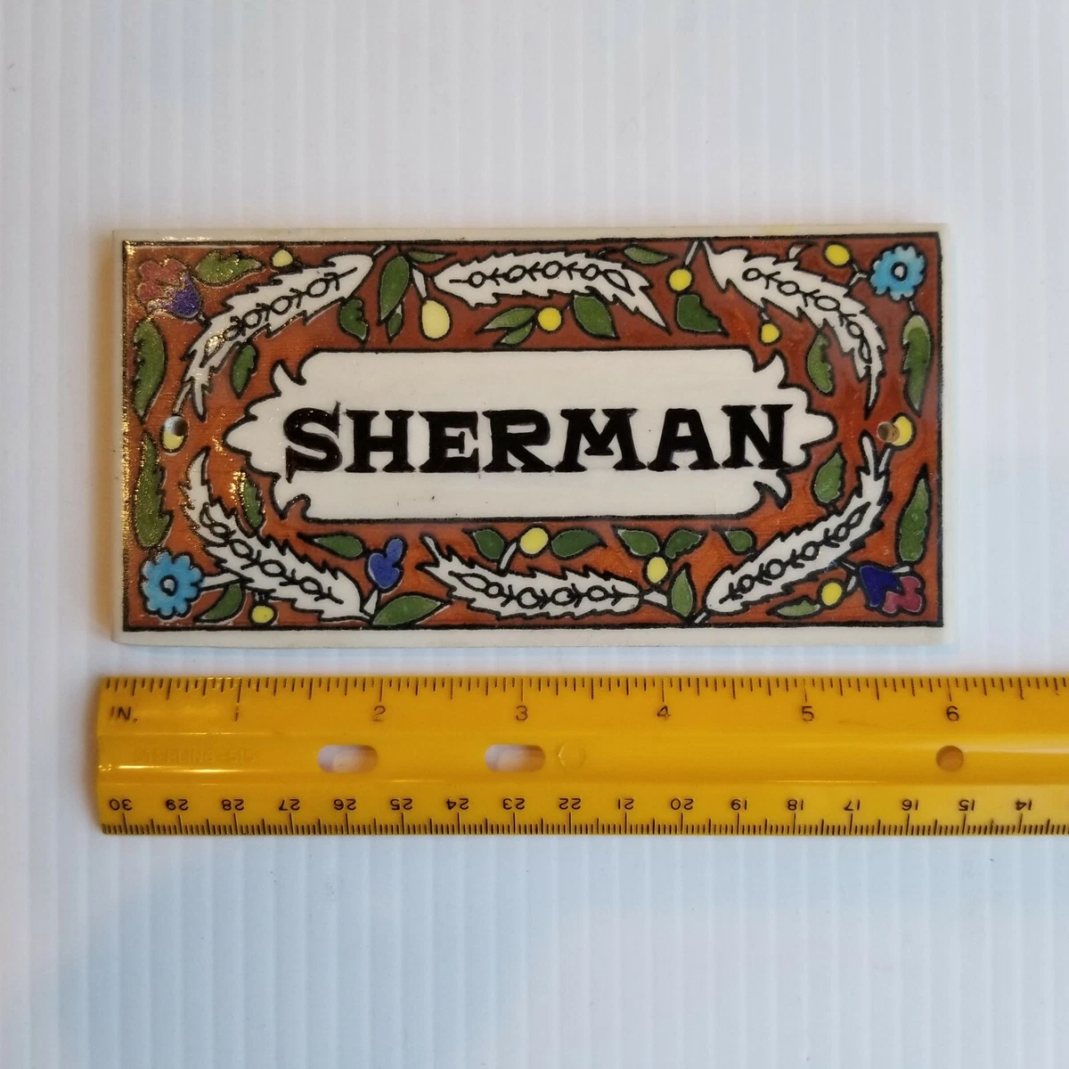 Ceramic Name Plates