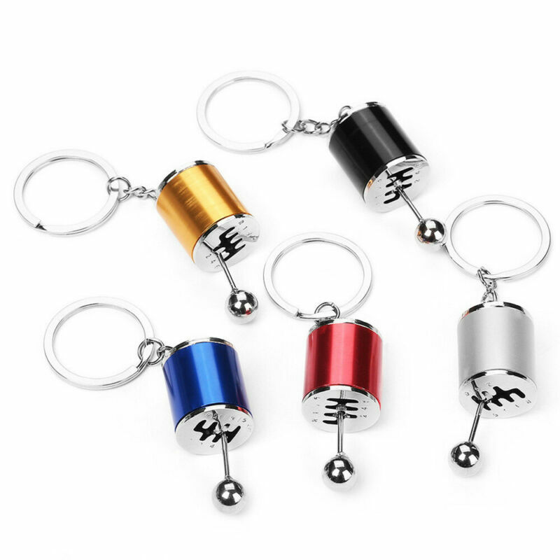 keychain rings Key Ring Keychain Auto Part Gear Shift 6-Speed Manual | eBay