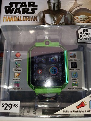 Star Wars the Mandalorian Interactive Smart Watch Grogu iTime ...