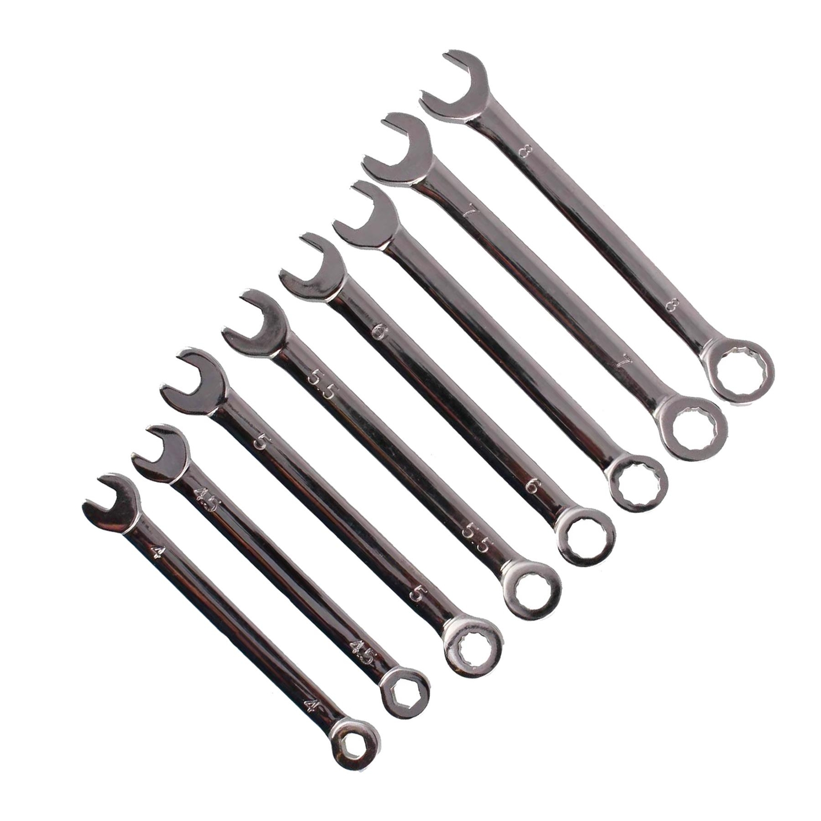 Mini Spanners 8pc Model Makers Mini Small Combination Wrench Set 4mm ...