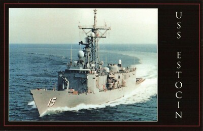 Postcard USS Estocin FFG-15 Guided Missile Frigate | eBay